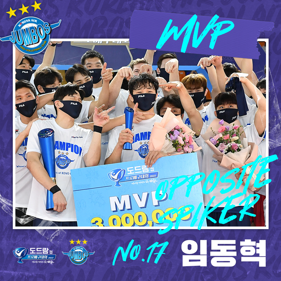 대한항공 점보스, 2022 KOVO컵 프로배구대회 우승!!! – 대한항공 뉴스룸